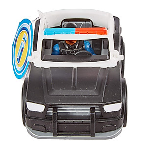 Fisher-Price Imaginext Super Cruiser, Push-Along Toy Police car and Character Figure Set for Preschool Kids Ages 3-8 Years