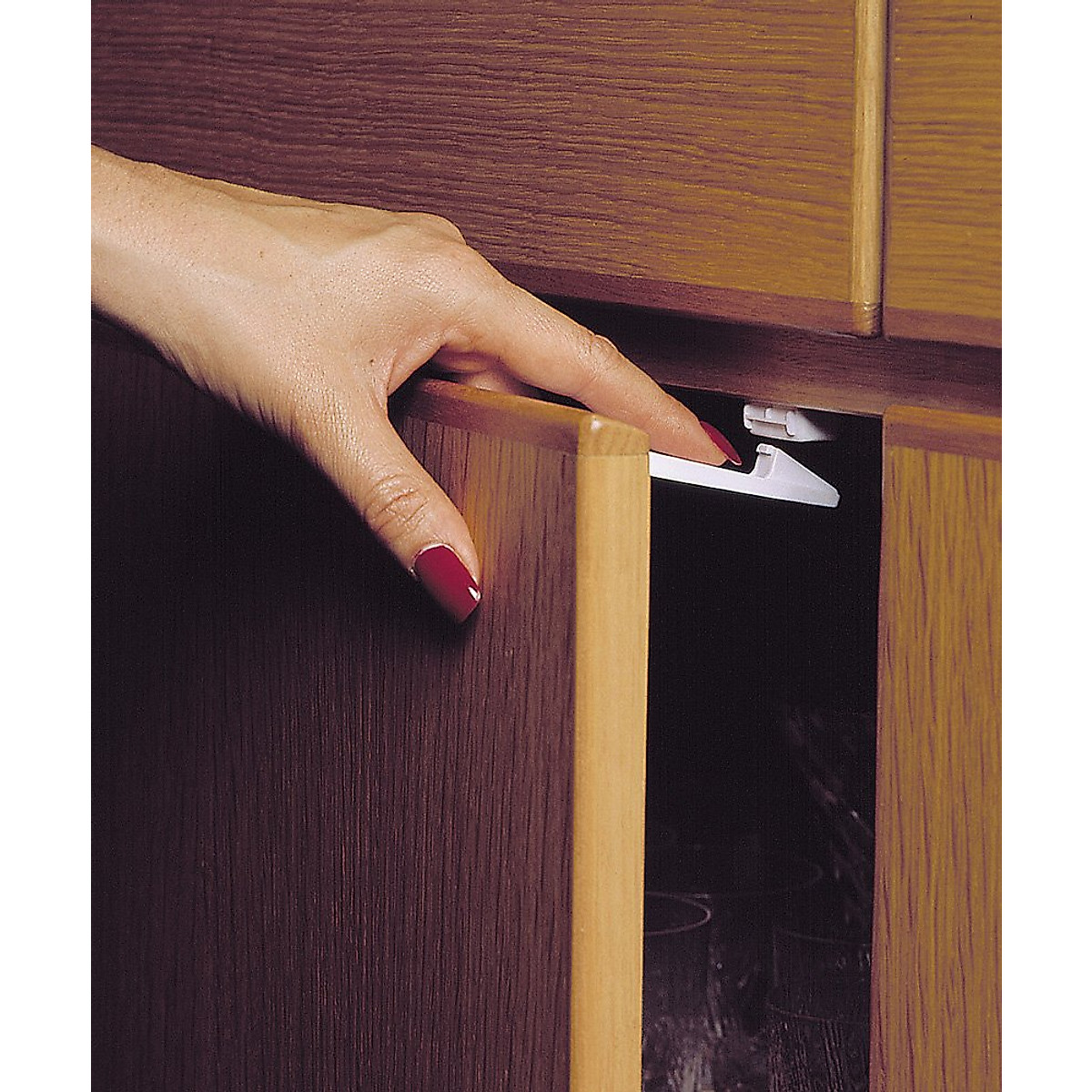 Dreambaby Spring Latches, White, Pack of 6