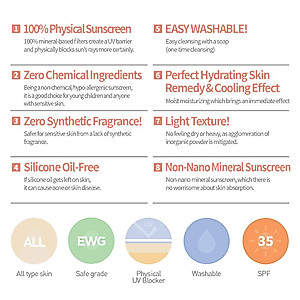 Suntique I’m Safe For Sensitive Skin, SPF35, 1.69 fl.oz.