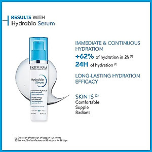 Bioderma Hydrabio Serum A Lightweight Face Serum with AQUAGENIUM™ Technology for Instant & Long-Lasting Hydration for Dehydrated & Sensitive Skin, Experience Comfortable, Supple & Radiant Skin.