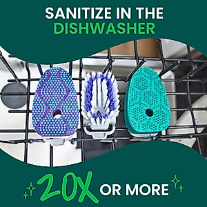 Scotch-Brite Scrub Dots Non-Scratch Dishwand Refills, Fits All Scotch-Brite Dishwands, 2 Refills