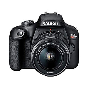 Canon EOS Rebel T100 DSLR Camera w/EF-S 18-55mm f/3.5-5.6 DC Lens (International Model)