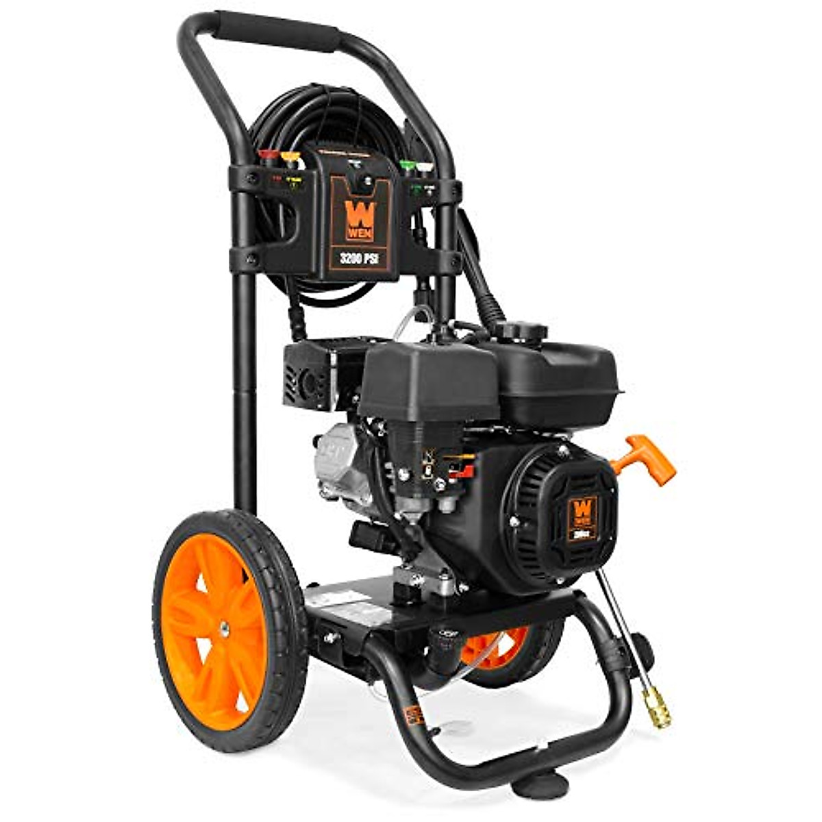 WEN PW3200 Gas-Powered 3200 PSI 208cc Pressure Washer, CARB Compliant, Black
