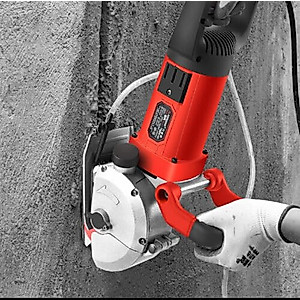 220V Wall Groove Cutting Machine Wall Chaser Slotting Machine Concrete Saw 1800W