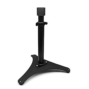 homcare Metal Hoof Stand with Adjustable Height Hoof Jack Farrier Stand Horse Hoof Stand Black