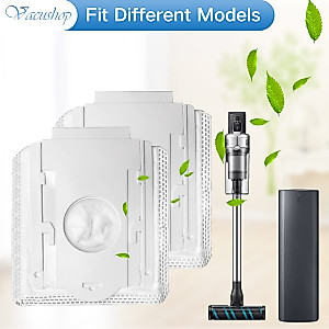 VACUSHOP Dust Bags Replacement for Samsung VCA-ADB90 70+ 75+ 90 Series Cordless Stick Vacuum Accessories Parts 6pcs