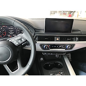 Red Hound Auto Screen Saver 2pc Compatible with Audi A4 2017-2019 MMI Invisible High Clarity Touch Display Protector Minimizes Fingerprints 8.3 Inch