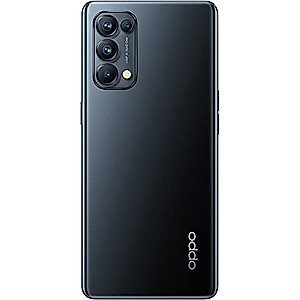 OPPO Reno5 5G Dual-SIM 128GB ROM + 8GB RAM (GSM Only | No CDMA) Factory Unlocked Android Smartphone (Starry Black) - International Version