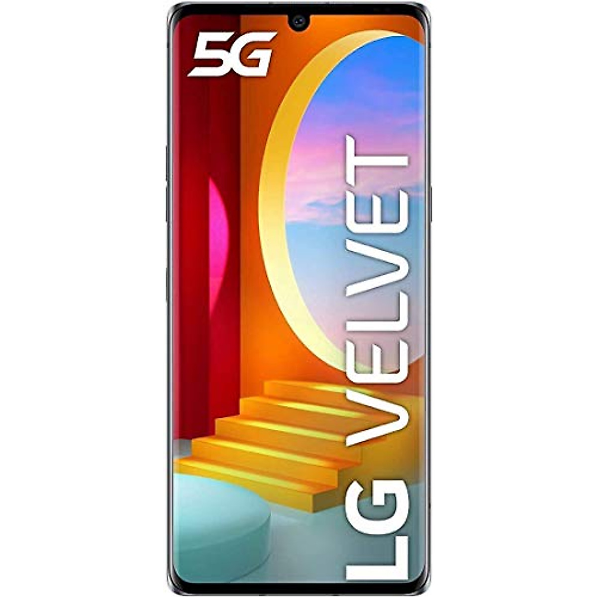 LG Velvet (5G) 128GB (6.8 inch) Display 48MP Triple Camera LM-G900TM Unlocked Phone - Aurora Grey