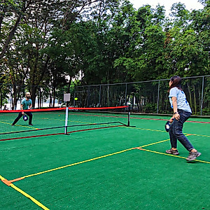 Hoverphenix Pickle Ball Court Marking Kit, Portable Temporary Pickle Ball Lines Come with Gift Box, Tape and Storage Bag for Outdoor or Indoor Court, No Measuring Needed