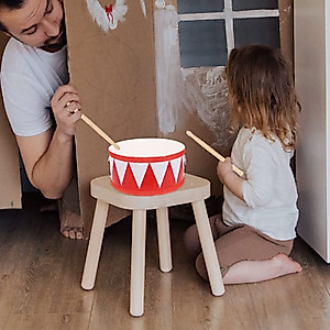 Music Toys 1 Set of Children Snare Drum Percussion Instrument Music Drum Toy for Kids Shaman Drum