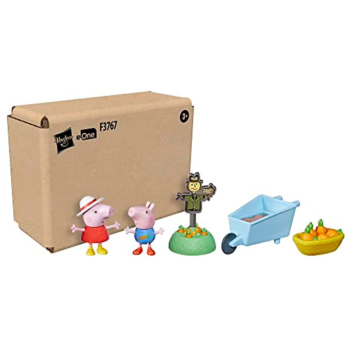 Peppa Pig Peppa's Adventures Peppa's Growing Garden Preschool Toy, with 2 Figures and 3 Accessories, for Ages 3 and Up