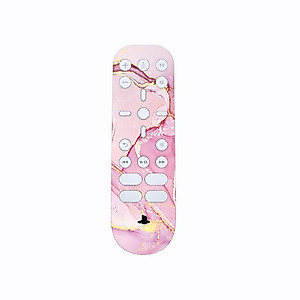 PlayVital Cosmic Pink Gold Marble Effect Full Set Skin Decal for ps5 Console Disc Edition, Sticker Cover for ps5 Controller & Charging Station & Headset & Media Remote