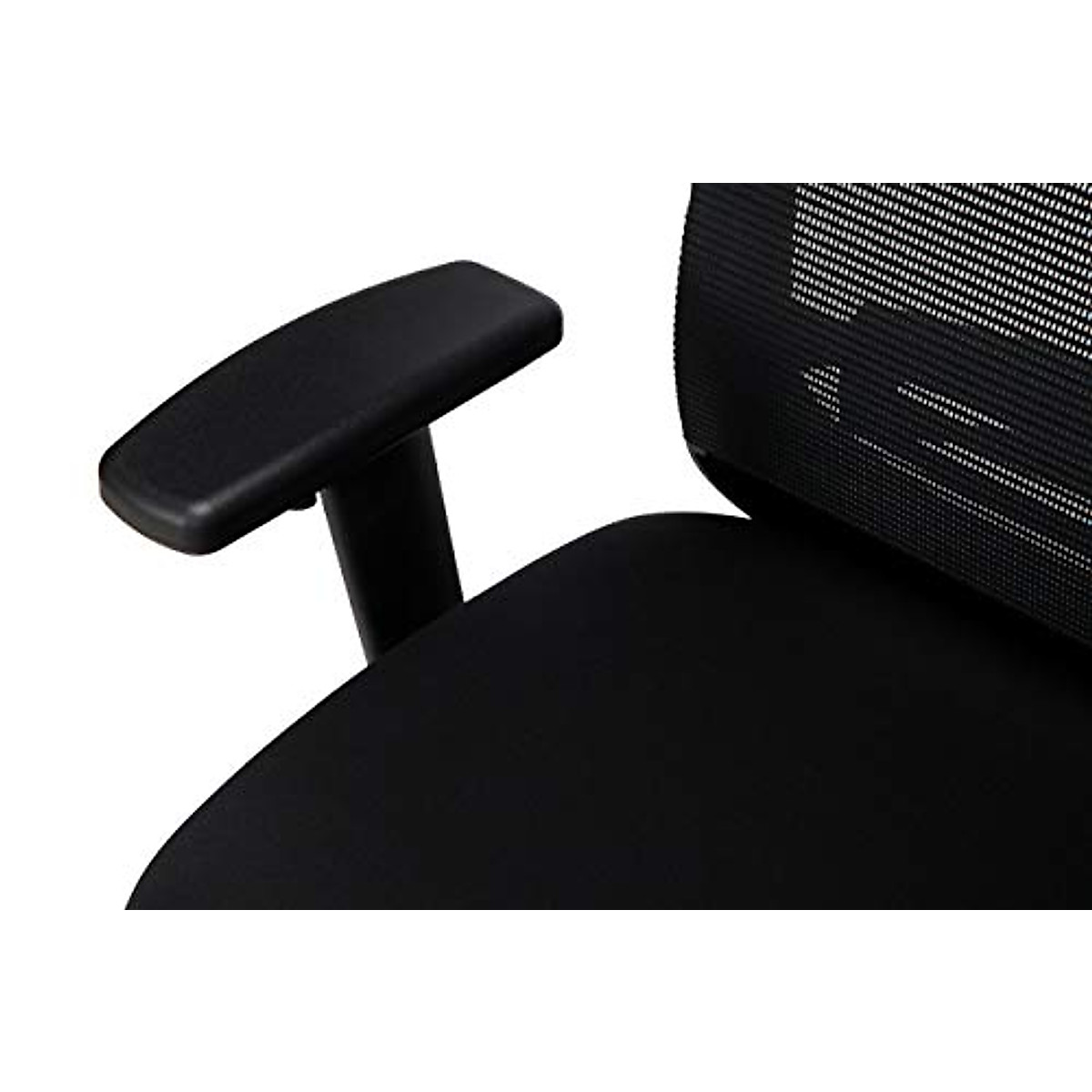 HON Convergence Mesh Back Task Chair with Height-Adjustable Arms, in Black