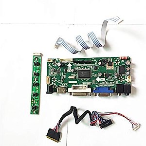 U/R for BT140GW01 V.9/V.A/V.6/V.7 1366 * 768 Laptop LCD Panel M.NT68676 Screen Controller Drive Board HDMI DVI VGA LVDS 40Pin WLED kit (BT140GW01 V.9)
