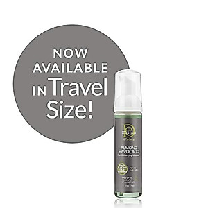Design Essentials Curl Enhancing Hair Mousse for Curly Hair; Almond and Avocado Collection, 2.5 Ounce
