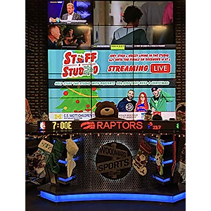 Tickercom Skybox Sports LED Ticker Display Live Scores for Man Cave 63 Inch Titan