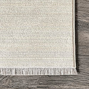 nuLOOM Cailyn Modern Dachshund Kids Area Rug, 7x10, Beige