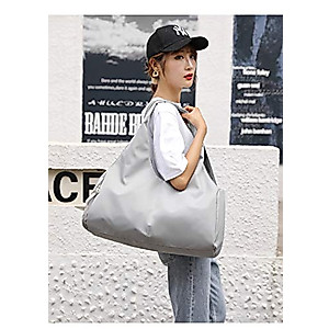 Tote Bag large Shoulder Bag Hobo Tote Bag Casual Nylon Bag Handbag Retro Big Clutch Bag Waterproof