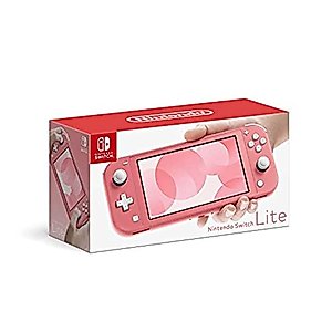 Nintendo Switch Lite - Coral (Renewed Premium)