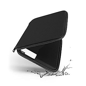 Smatree 12.9 Tablet Sleeve Hard Case for 12.9 inch New iPad Pro 2021-2018, iPad Pro 12.9 4th Gen 2020 with Smart Keyboard Folio and Magic Keyboard, Surface Pro 7 12.3inch Sleeve Bag, Black
