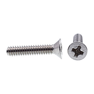 Prime-Line 9000301 Machine Screws, Flat Head, Phillips Drive, #3-48 X 1/2 In., Grade 18-8 (25 Pack)