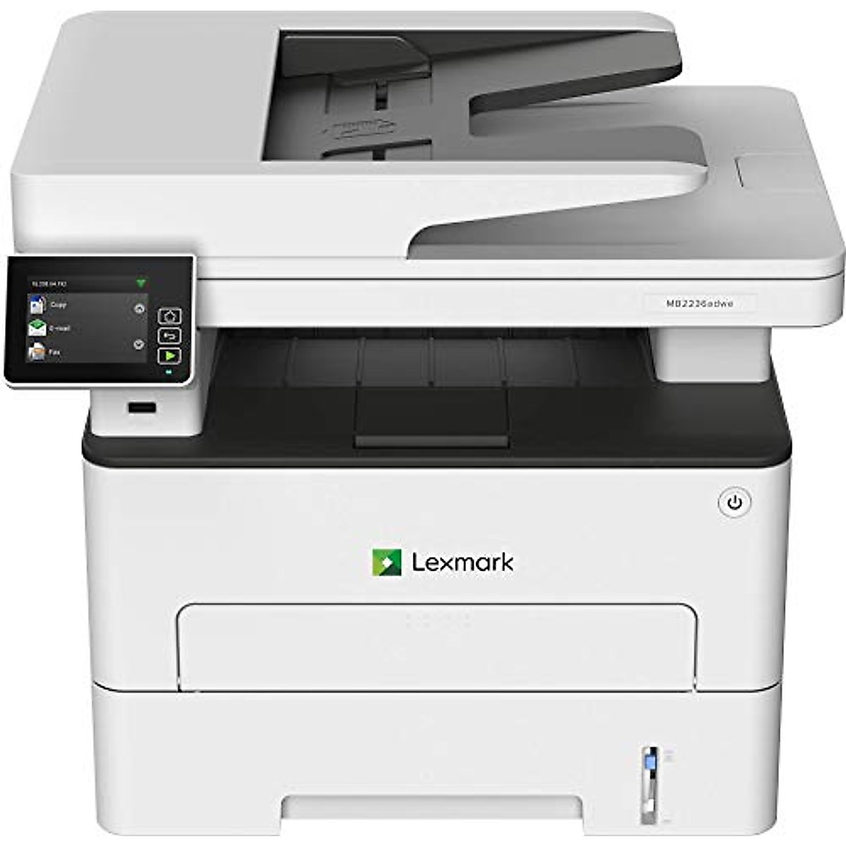 Lexmark MB2236i Multifunction Wireless Monochrome Laser Printer with A 2.8 Inch Color Touch Screen, Standard Two-Sided Printing, Cloud Fax Capability (18M0751)