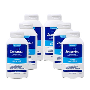 Zeasorb Antifungal Treatment Powder, Jock Itch - 2.5 oz, Pack of 6
