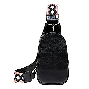 Sling Bag for Women,Crossbody bags for Women,Sling bag,PU leather crossbody sling bags fanny packs Chest Bag for traveling