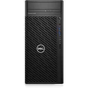 Dell Precision 3000 3660 Workstation - Intel Core i5 Hexa-core (6 Core) i5-12500 12th Gen 3 GHz - 16 GB DDR5 SDRAM RAM - 256 GB SSD - Tower - Black