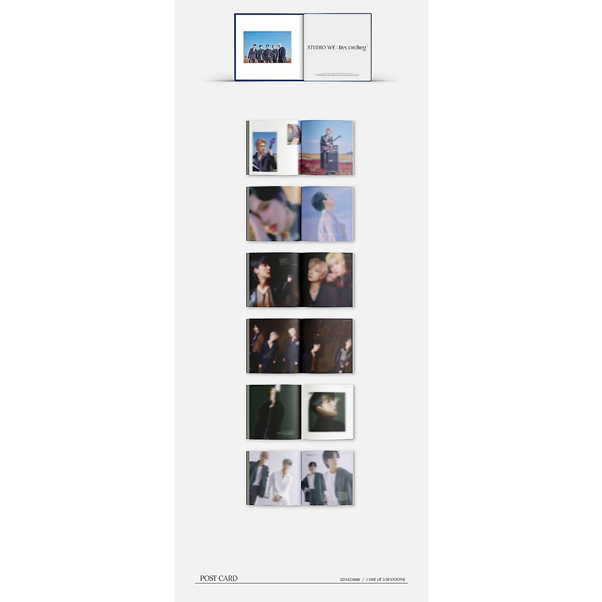 ONEWE STUDIO WE : Recording #2 2nd Demo Album Contents+Tracking Kpop Seald