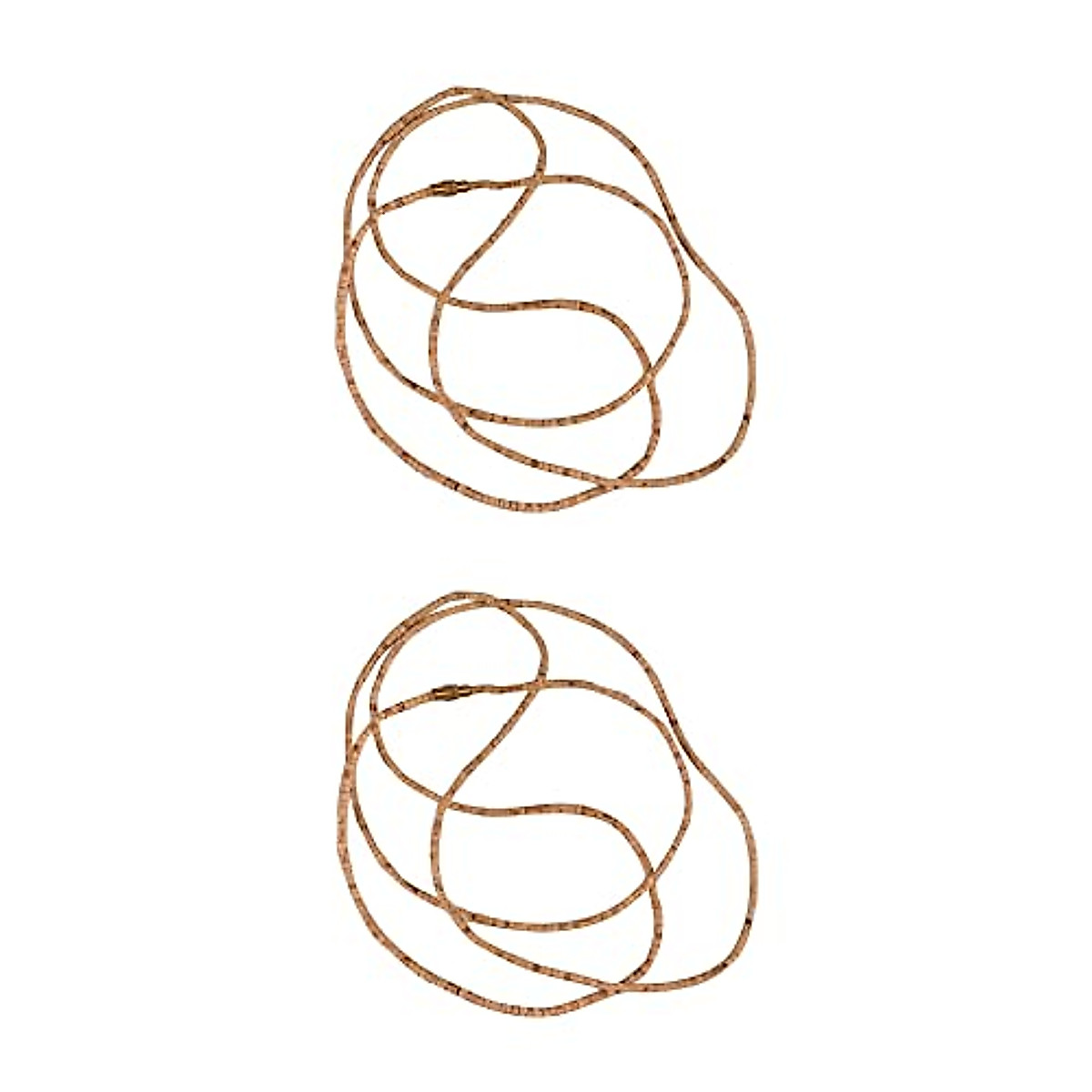 Tulsi Mala Pooja Mala Jaap Mala Wood Chain Kanthi Mala Krishna Devotee Wood Chain Set(Pack of 2)