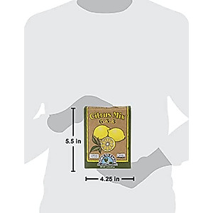 Down to Earth Organic Citrus Fertilizer Mix 6-3-3, 1 lb