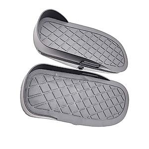 Generic Rowing Machine Foot Pedal Replacement, Grey, PP Material, 30cm x 13cm, LCD Display