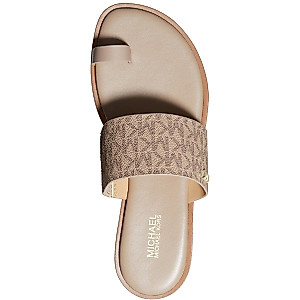 Michael Kors August Flat Sandal Truffle 7 M