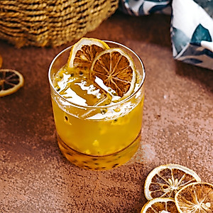 LUXU Whiskey Glasses,Premium 11 OZ Scotch Glasses Set of 4,Old Fashioned Whiskey Glasses,Perfect Idea for Scotch Lovers,Style Glassware for Bourbon,Rum glasses,Bar whiskey glasses,Clear