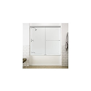 KOHLER K-1123-LA-0 Archer 60-Inch x 32-Inch Alcove Bath with integral apron, integral flange and left hand drain, White, one-size