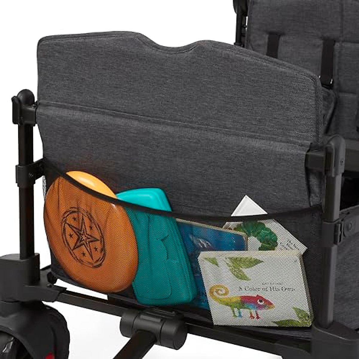 Radio Flyer Voya Stroller Wagon, 4 Seater Wagon Stroller for Kids with Low Sides, Baby Stroller Wagon, Quad Stroller