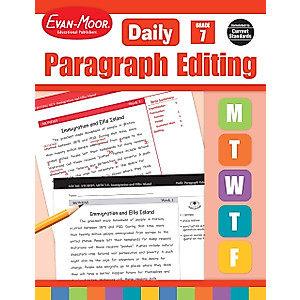 Evan-Moor Daily Paragraph Editing, Grade 7