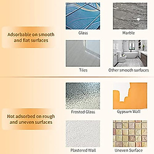 10PCS Bathroom Shower Caddy Connectors Replacement Suction Cups for Home Kitchen Bathroom Houseware Heavy Strength Large Suction Cups Without Hooks