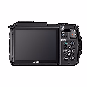 Nikon COOLPIX AW130 Waterproof Digital Camera with Built-In Wi-Fi (Black)