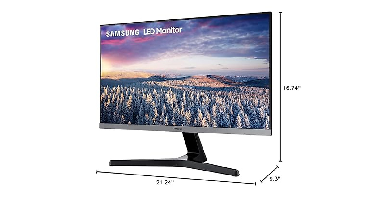 Samsung SR35 24-Inch FHD Monitor - Ultra Slim, Borderless Design