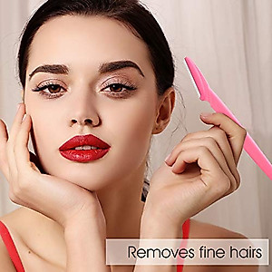 FEPITO Eyebrow Razor Shaper Shavers Trimmers for Women and Men Face Hair Removers Multipurpose Exfoliating Face Razor