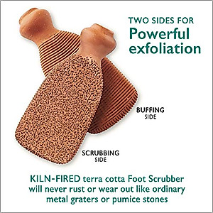 Callus Remover Gel + Foot Scrubber Kit - Pedicure Tools for Dry Cracked Heels