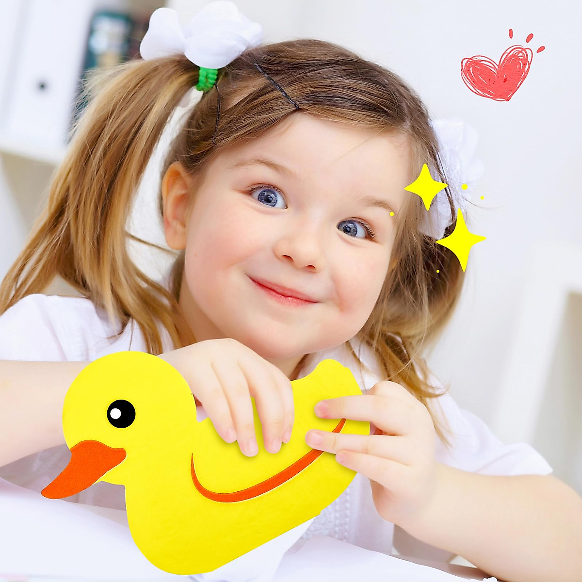 Henoyso 100 Pcs Rubber Duck Paper Napkins Duck Napkins Cute Party Napkins Rubber Duck Party Supplies for Birthday Baby Shower Dinner Picnic Summer Parties Table Decorations Favors