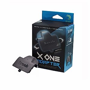 CtrlDepot Brook X ONE Adapter for Xbox ONE to PS4 Switch Super Converter Controller Wireless Adapter & Rechargeable Battery Remap Turbo
