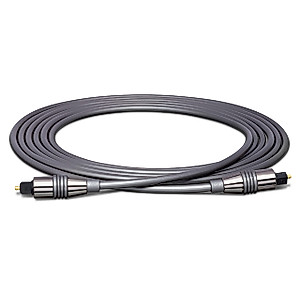 Hosa OPM-303 Toslink to Toslink Pro Fiber Optic Cable, 3 Feet