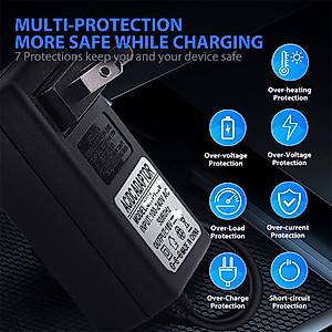 18V 2.5A AC DC Power Supply Adapter Compatible for Altec Lansing Rockbox XL IMW999 STL Altec Lansing IMW889 IMW1500 T612 Speaker, Brookstone Big Blue Studio Party Bluetooth Speakers Charger Cable Cord