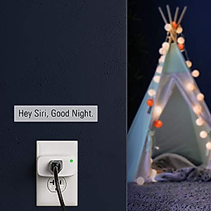 Eve Energy - Apple HomeKit Smart Home, Smart Plug & Power Meter with Built-in Schedules & Switches, App Compatibility, Bluetooth and Thread