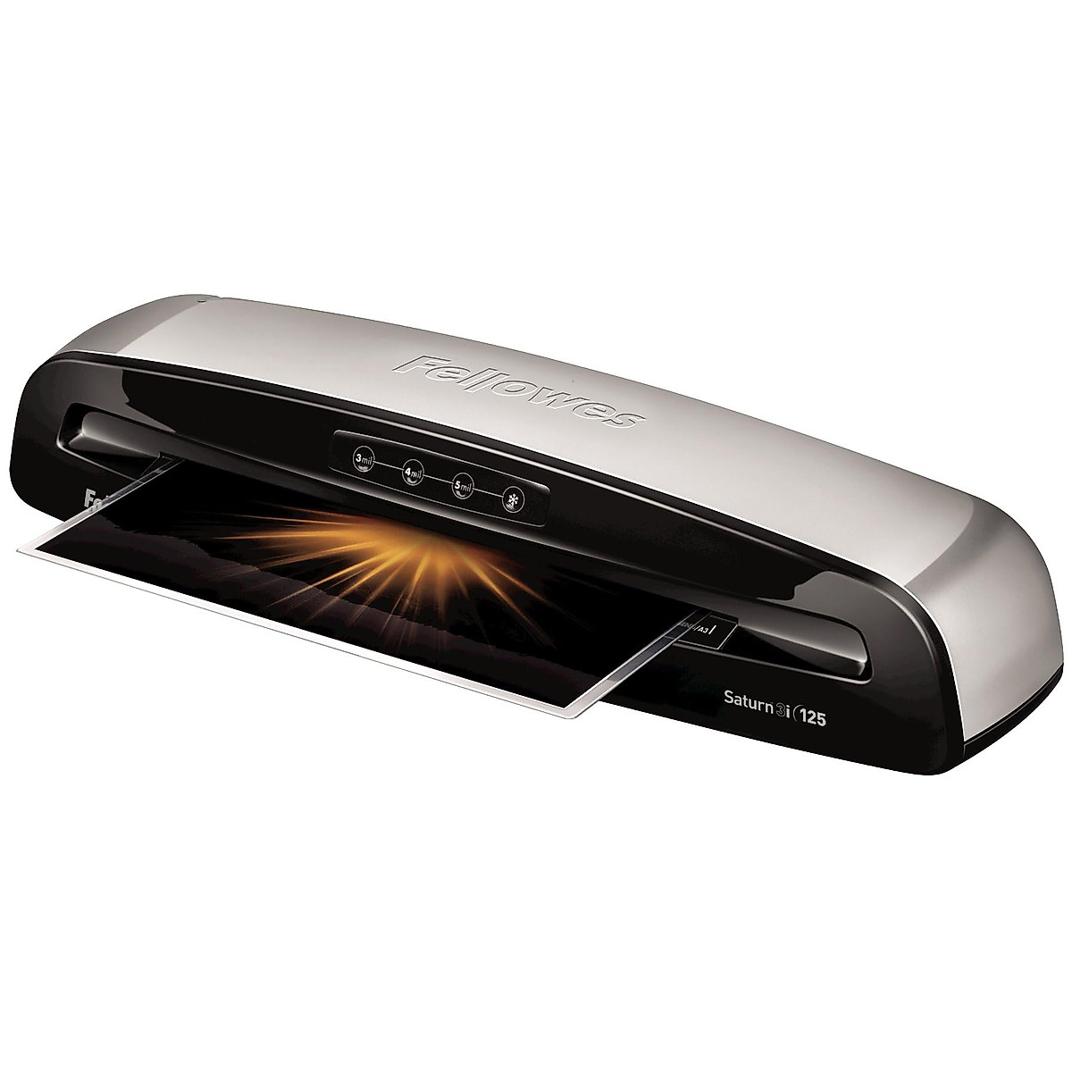 Fellowes Saturn 3i 125 Thermal Laminator Machine with Self-Adhesive Laminating Pouch Starter Kit, 12.5 inch
